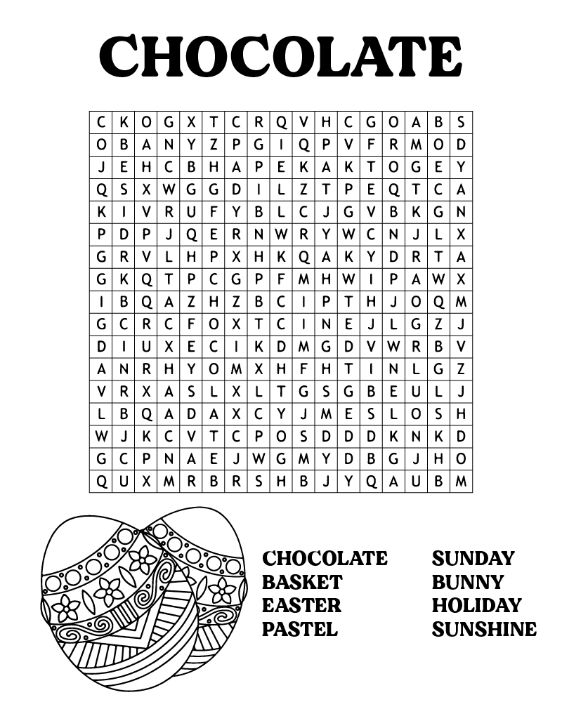 Easter Word Searches