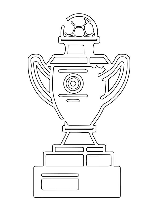 World Cup Trophy Colouring Pages World Cup Trophy Colouring Pages