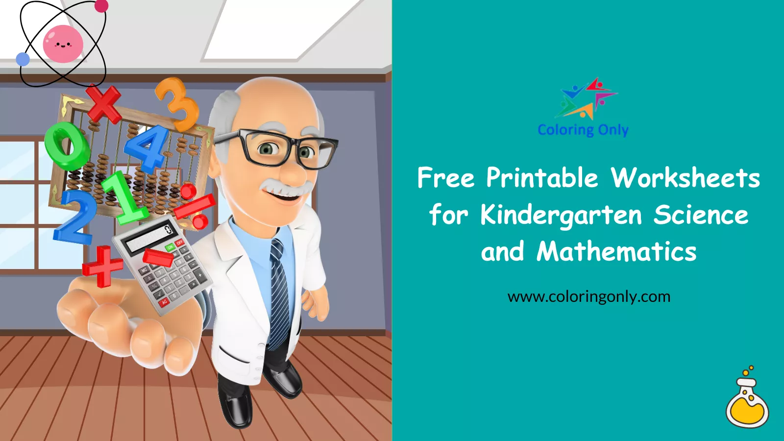Free Printable Worksheets for Kindergarten Science and Mathematics