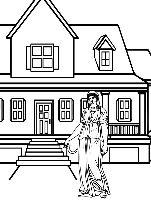 Goddess Demeter and House Goddess Demeter and House