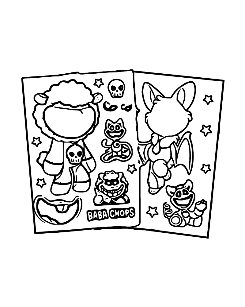 Maggie Mako Coloring Page