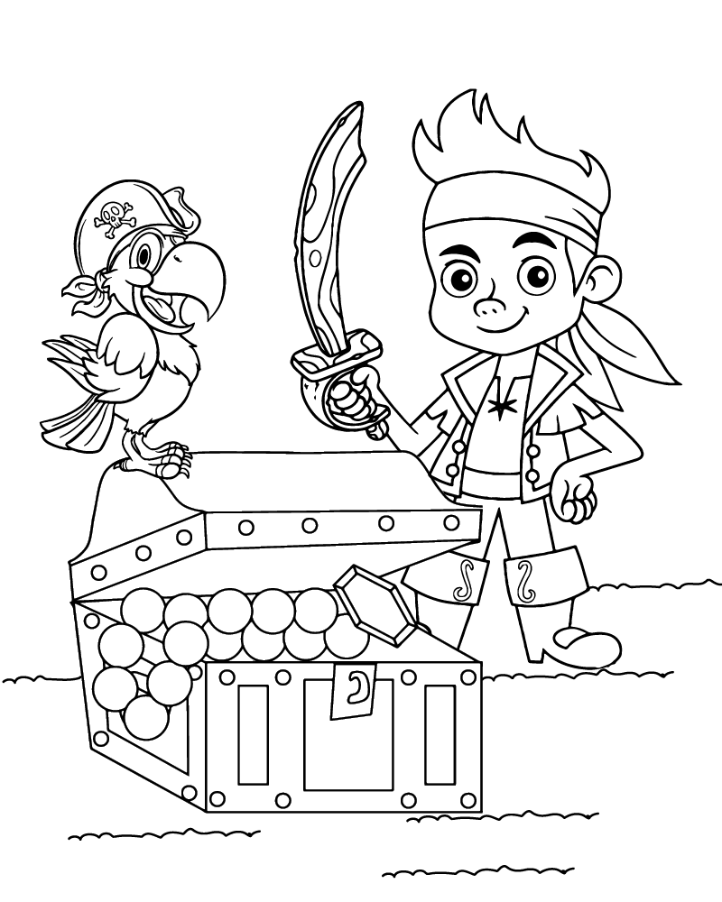 Coloring Pirate Nest Crows Pirates Ship Pages Kids Clipart Pittsburgh ...