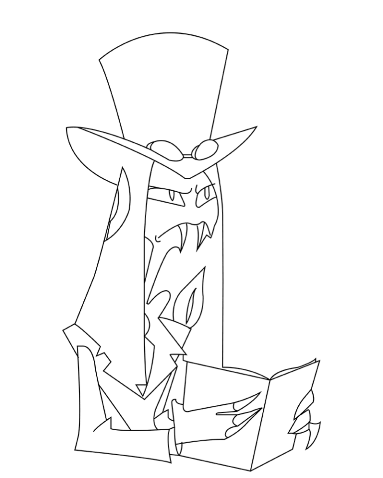 Hazbin Hotel Through Coloring Pages