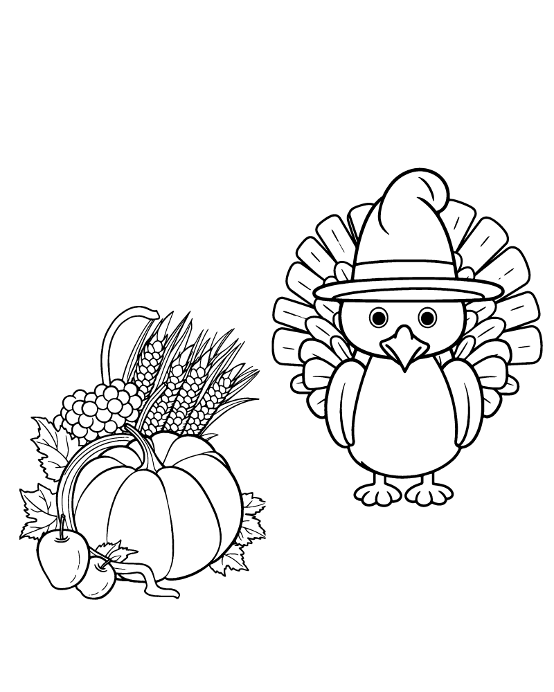 Thanksgiving Turkey Coloring Thanksgiving Turkey Coloring