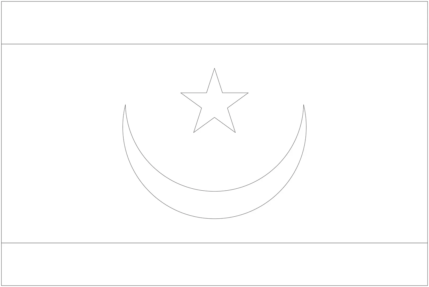 Coloring Page Printable Morocco